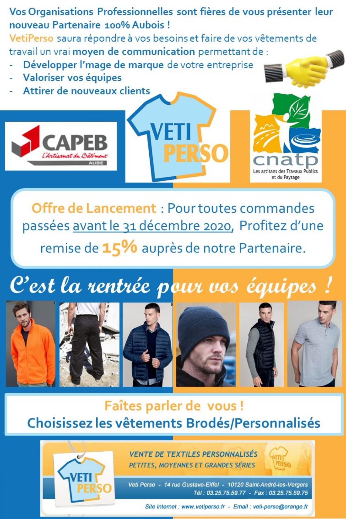 Un nouveau partenaire pour la CAPEB & CNATP de l'Aube ・ CAPEB